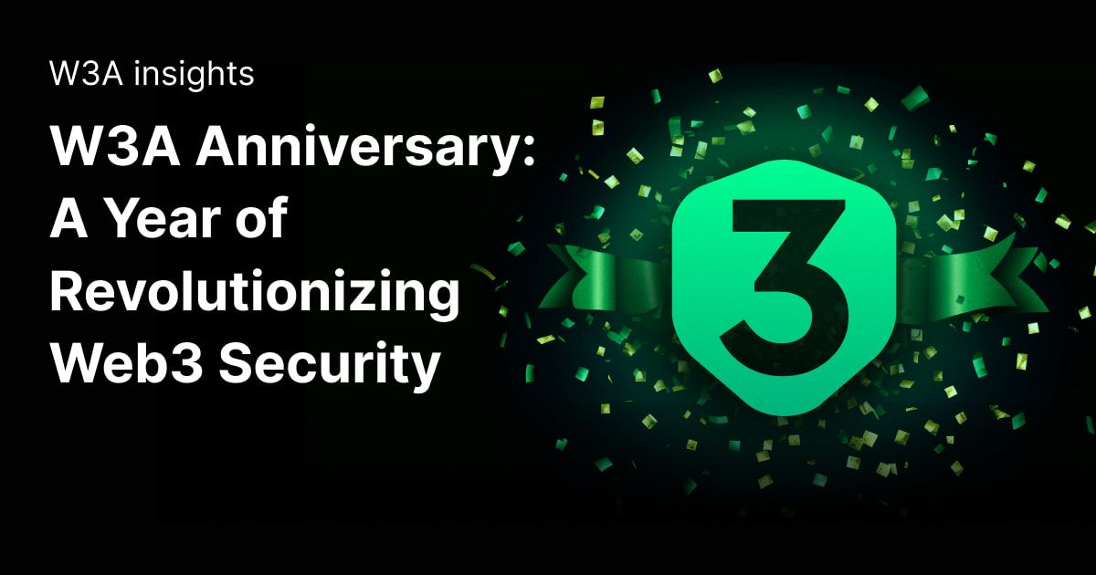 W3A First Year: A Recap of Transformations and Achievements